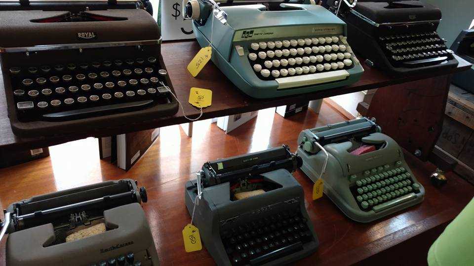 Wednesday, November 15th: Typewriters