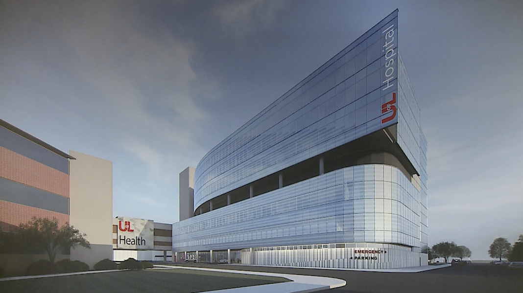 UofL Hospital in downtown expanding with $144 million project