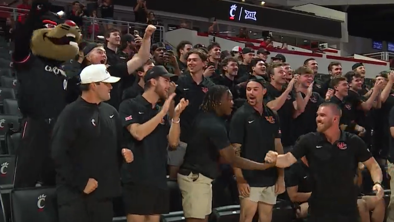 WATCH: Cincinnati, Miami baseball teams celebrate NCAA tournament berths