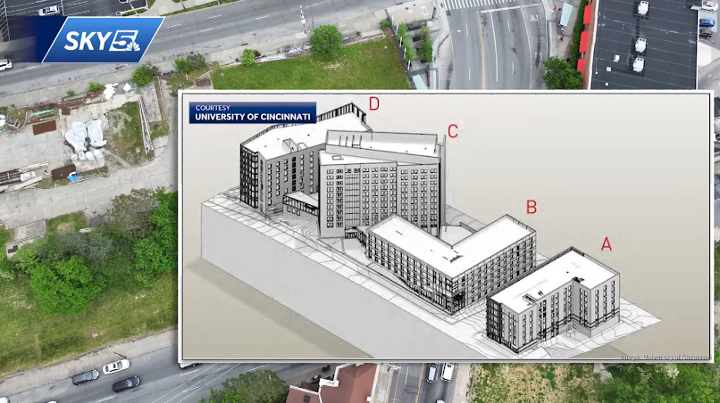 University of Cincinnati to fund series of new dorms as demand for ...