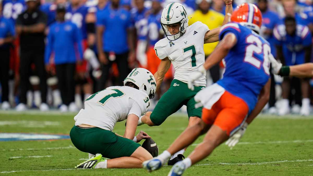 University of South Florida beats University of Florida