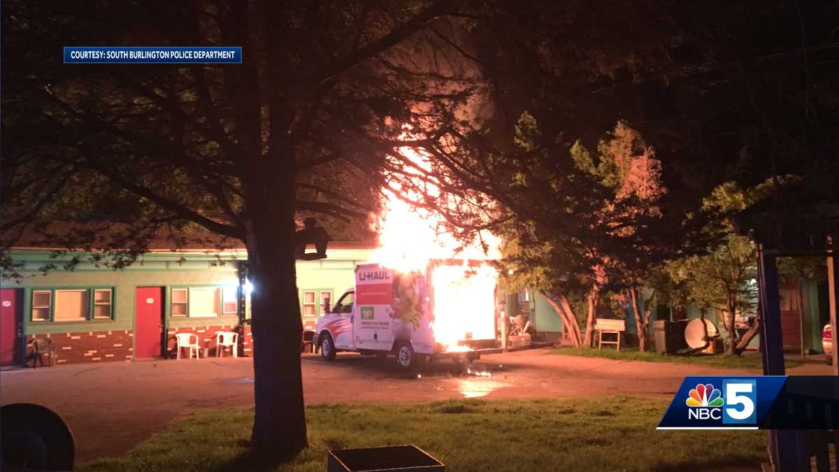 Police investigating fire involving U-Haul truck