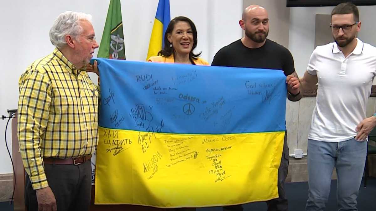 Ukrainian veterans joining this weekend's Flying Pig Marathon