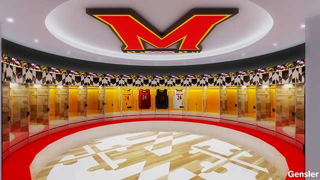 Designs for UMd. basketball practice facility