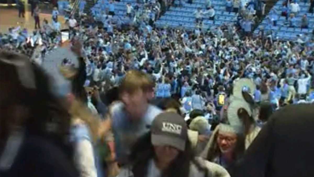 Tar Heel fans have sights set for Monday's championship game
