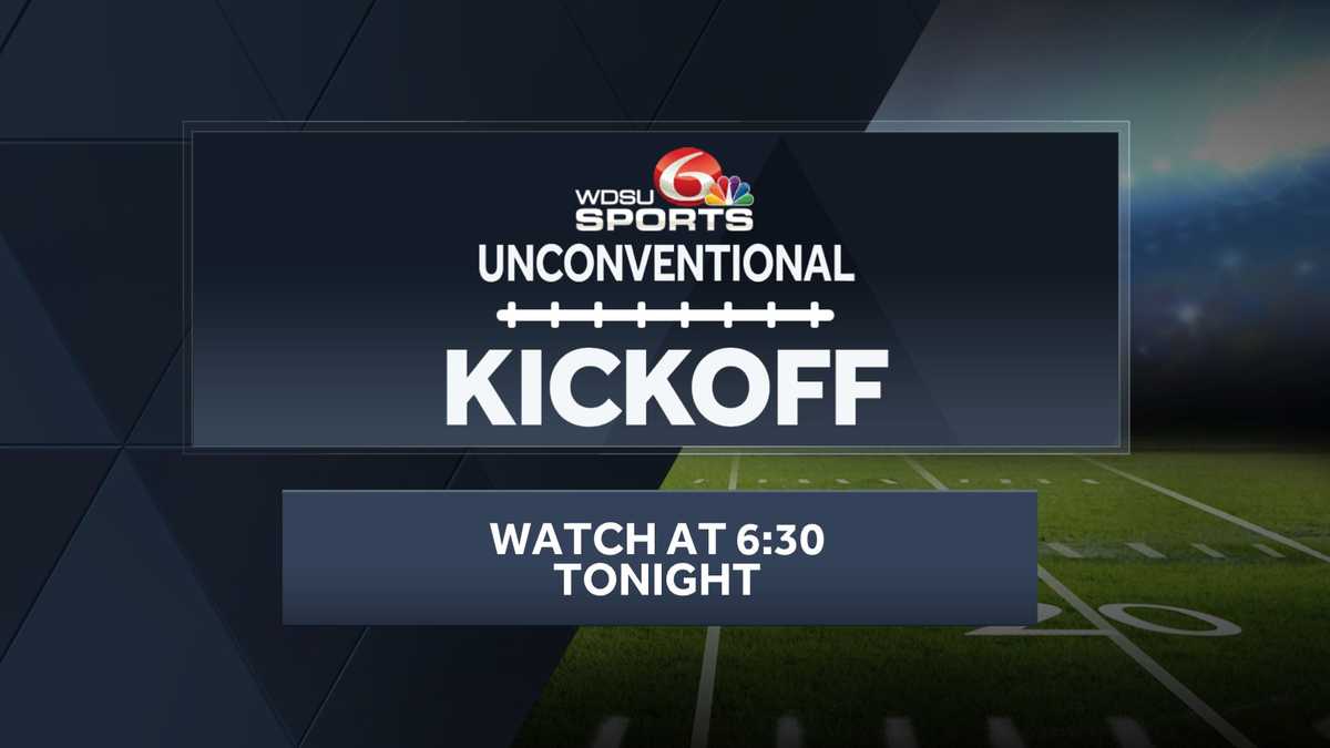 WDSU Sports: "An Unconventional Kickoff"