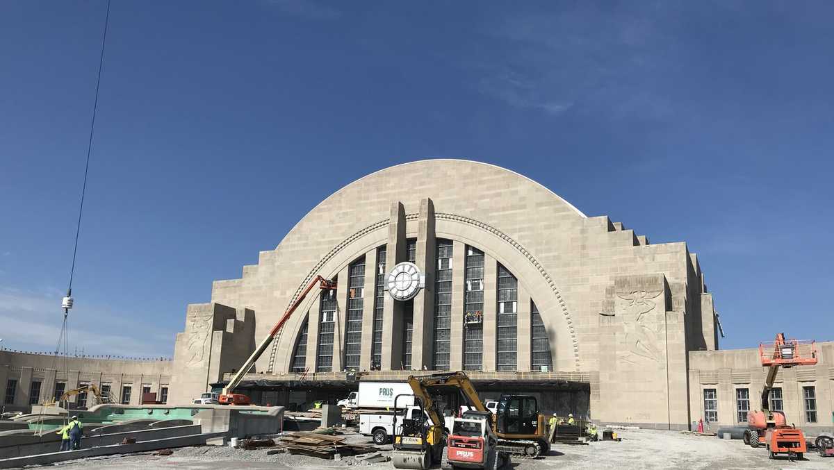 Get a behind the scenes look at Union Terminal renovations