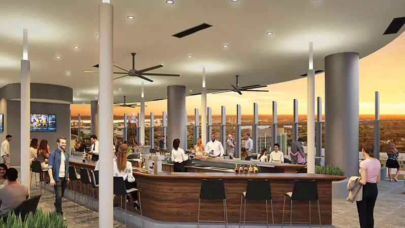 Universal is opening a rooftop bar with unparalleled views of Hogwarts