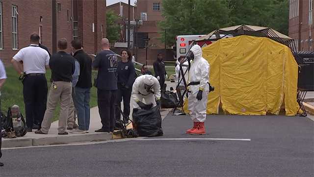 Chemical reaction catches fire in lab at University of Maryland-College ...