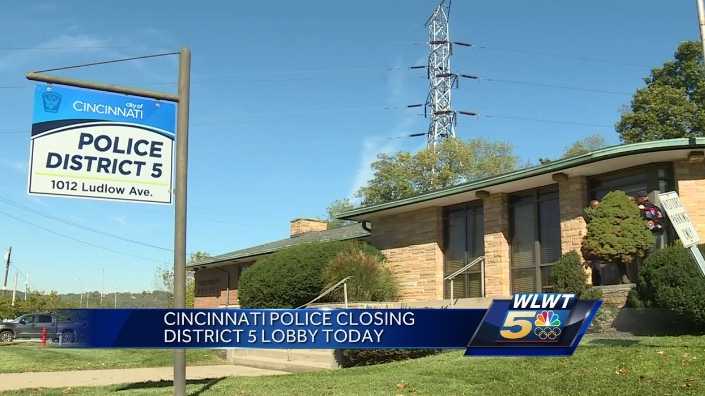 Cincinnati police District 5 lobby closes to public