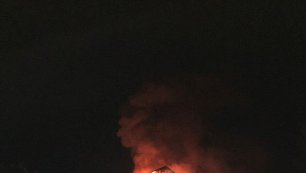 Aromas home catches fire on New Year's Eve; residents displaced