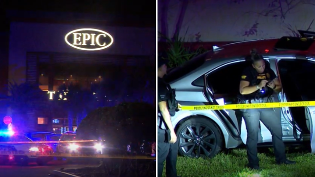 OPD investigate shooting call outside movie theater, crash