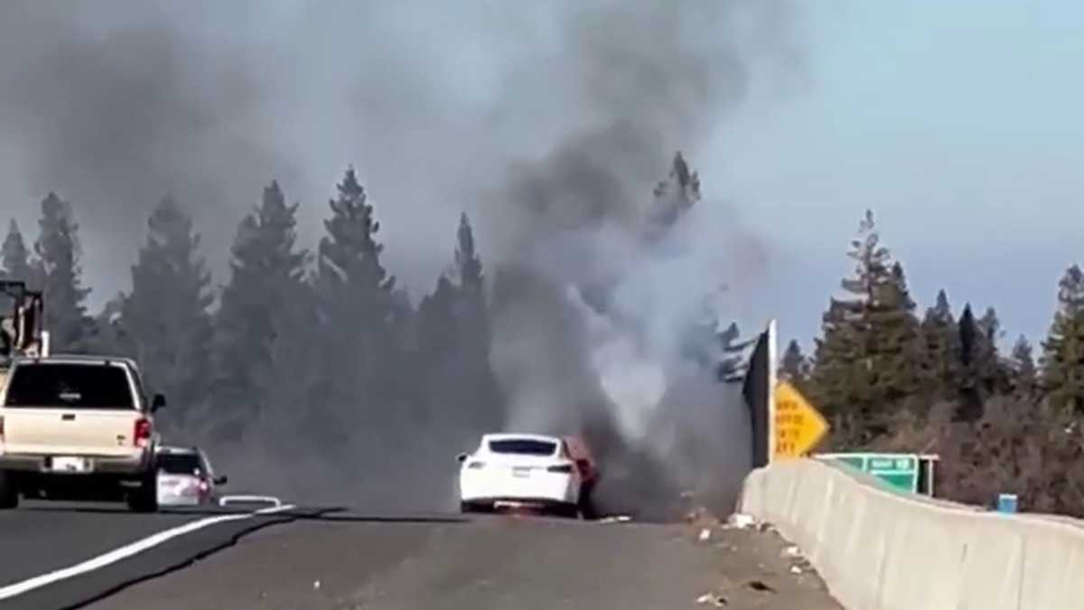 Video: Siblings narrowly escape Tesla fire in Sacramento County Video: Siblings narrowly escape Tesla fire in Sacramento County
