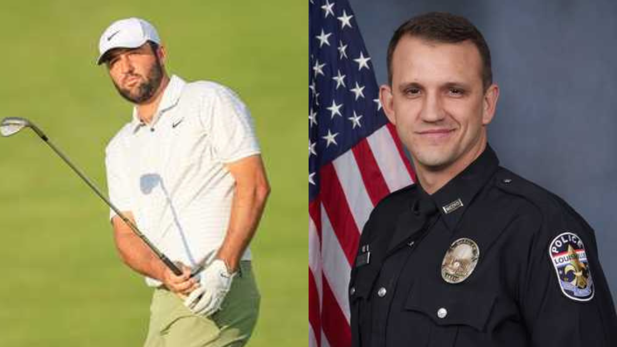 LMPD detective Bryan Gillis, who stopped Scottie Scheffler, releases ...