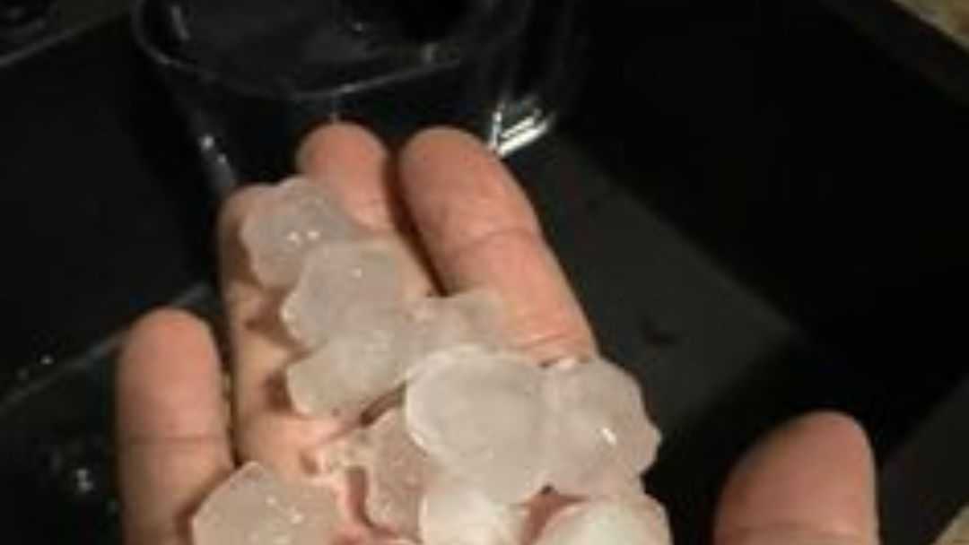 PHOTOS: Central Kentucky saw various sizes of hail during storms
