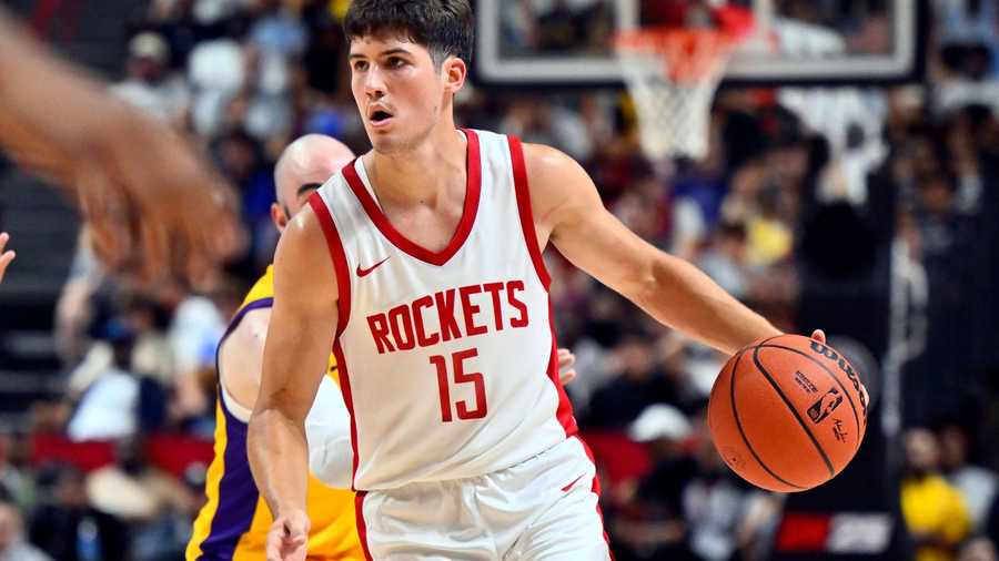 Reed Sheppard shines in his 1st game with Houston Rockets