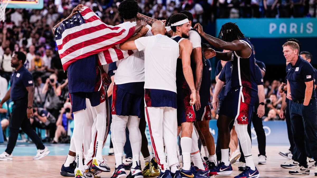 UK basketball players win gold as Team USA beats France in tight game