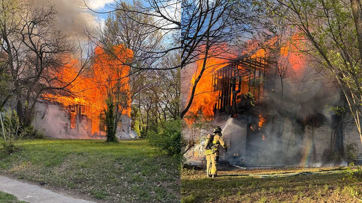 2 Russell neighborhood houses catch fire within an hour of each other