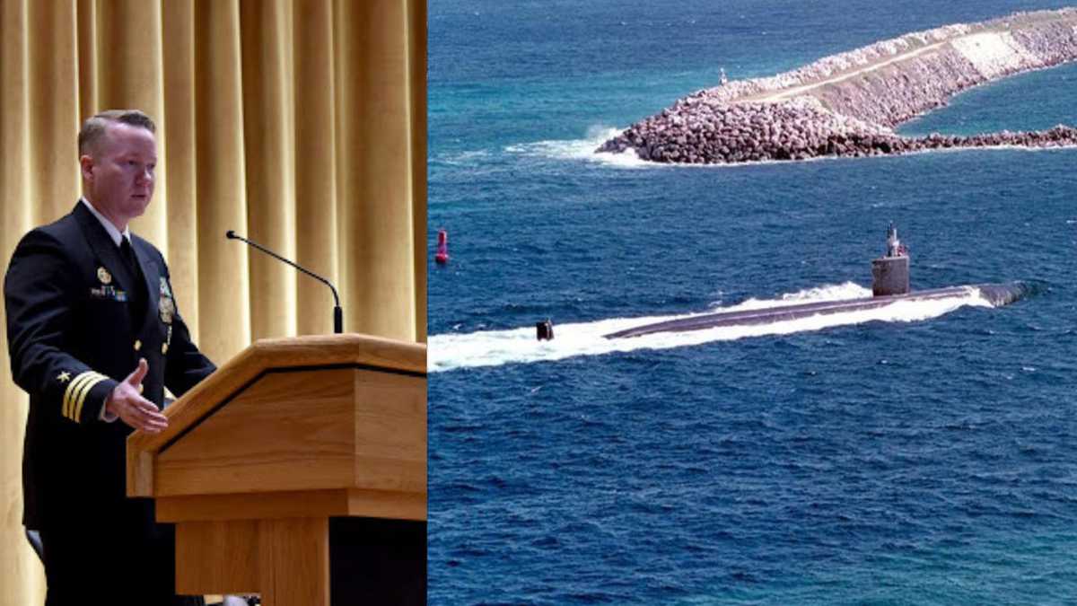 Louisville man takes command of U.S. Navy submarine