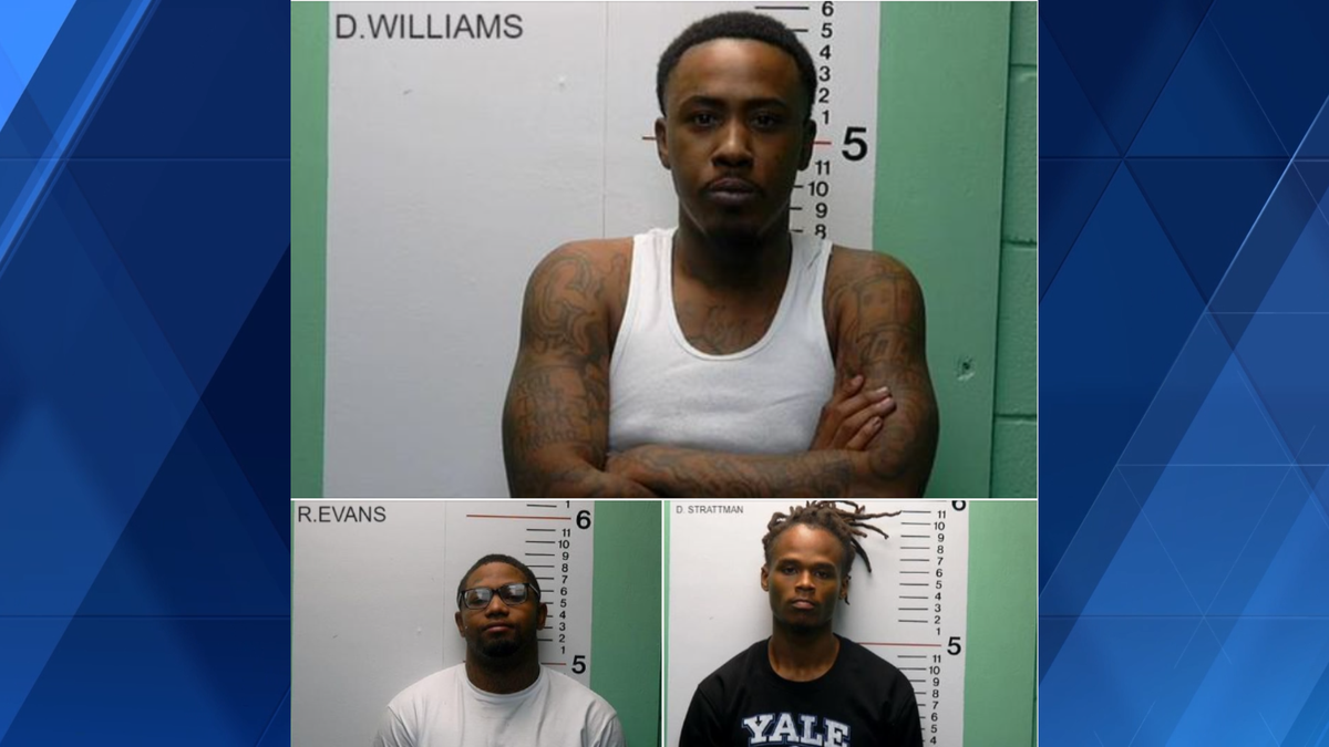 3 charged with aggravated robbery, kidnapping after robbing Verizon store