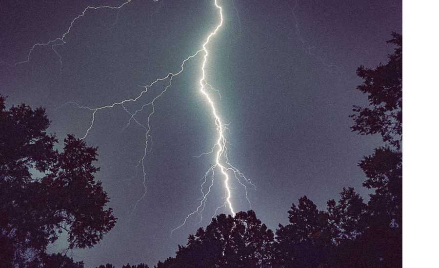 PHOTOS: Bright, branching lightning and rainbows dance across ...