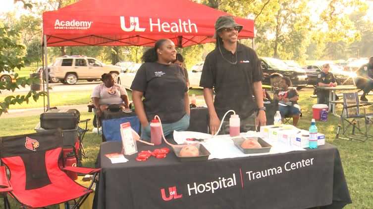 UofL Health offers 'Stop the Bleed' training at Shawnee Park