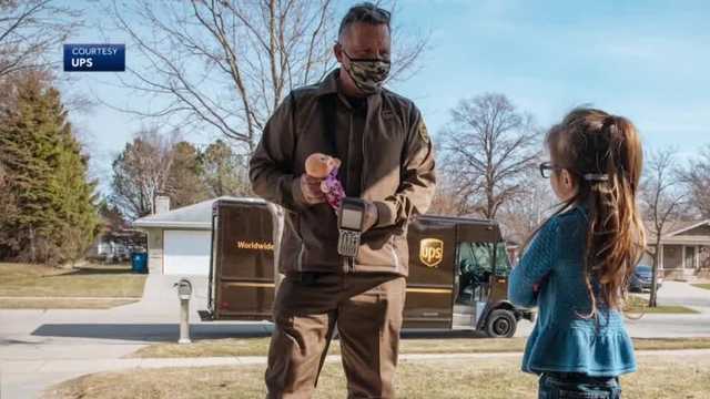 Unlikely friendship: 5-year-old girl, UPS driver share special bond
