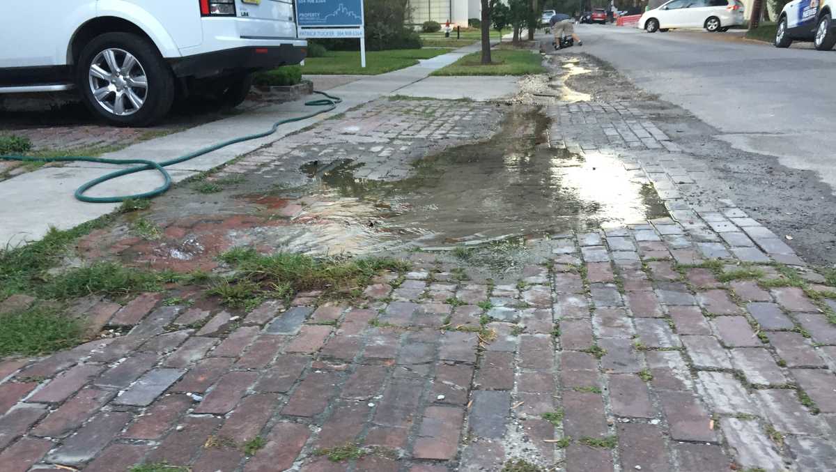 Uptown residents frustrated with gallons of water spewing onto streets ...