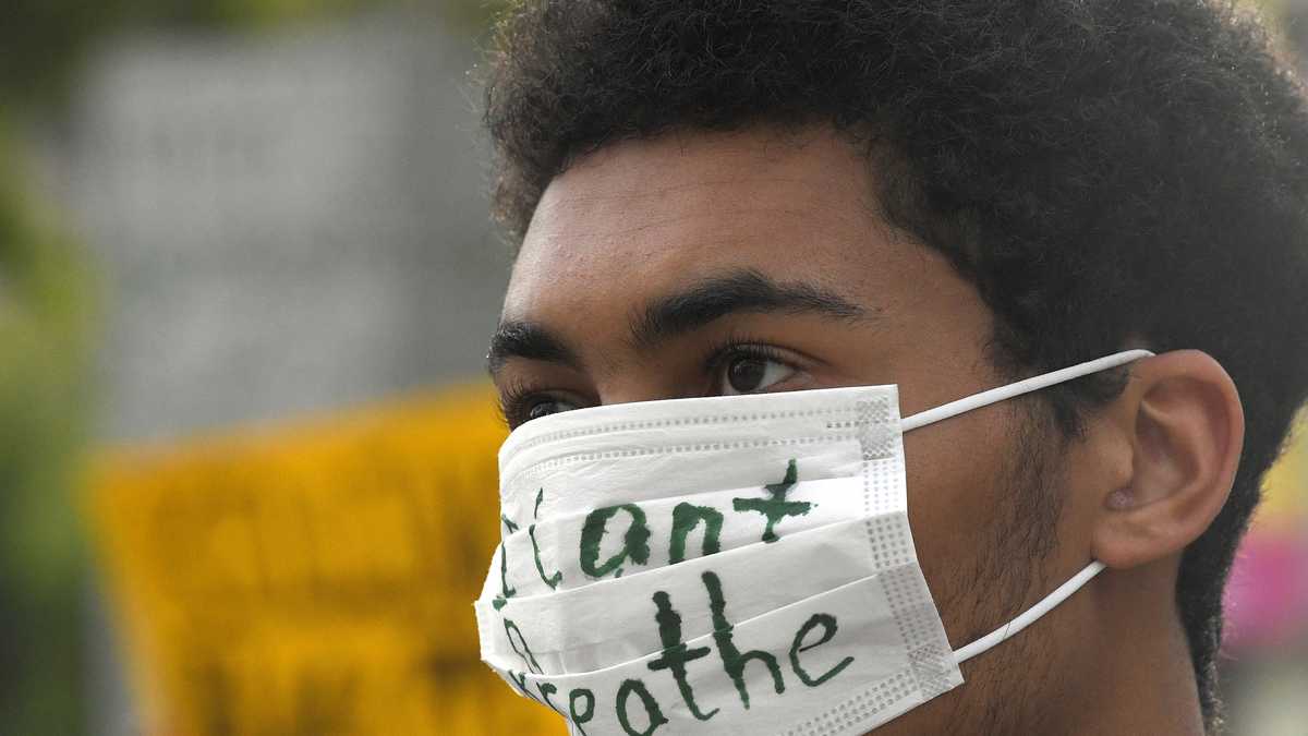 PHOTOS: Mostly peaceful protests continue with nation's streets calmest ...