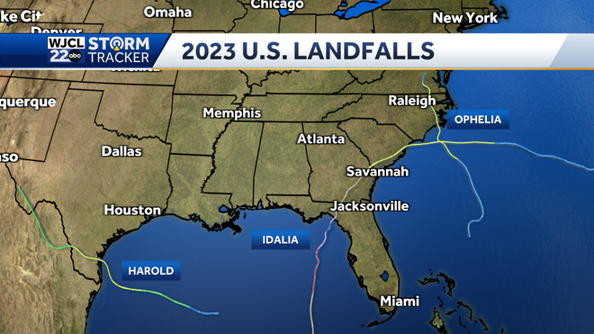 Georgia: Recapping the impacts from the 2023 hurricane season