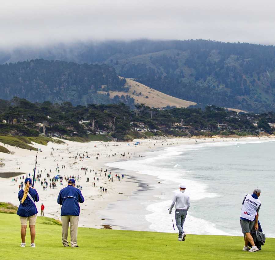 The best photos from the U.S. Open at Pebble Beach