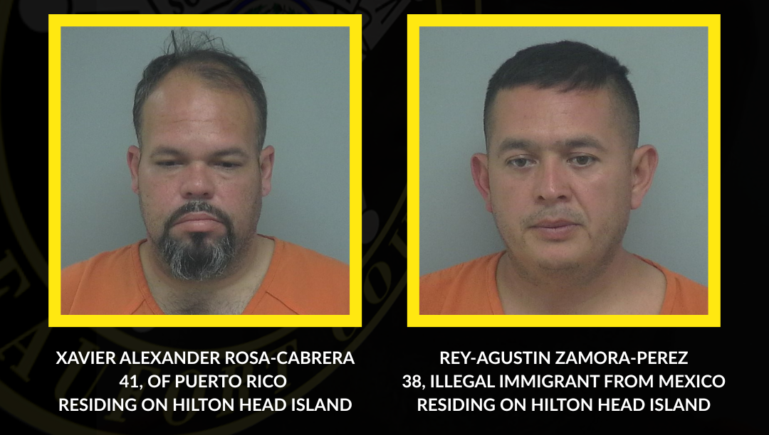 Two men living on Hilton Head Island arrested for cocaine trafficking ...