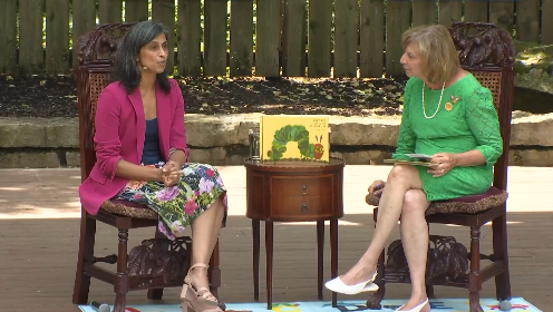 Second Lady Usha Vance, Fran DeWine host book reading event at Ohio ...