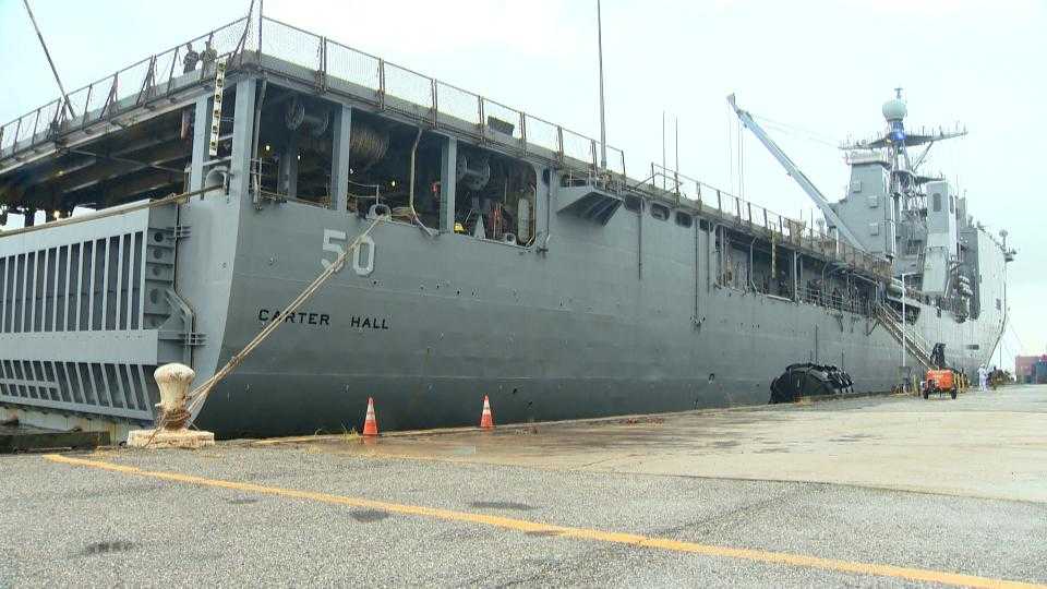 Go behind the scenes on USS Carter Hall for Maryland Fleet Week