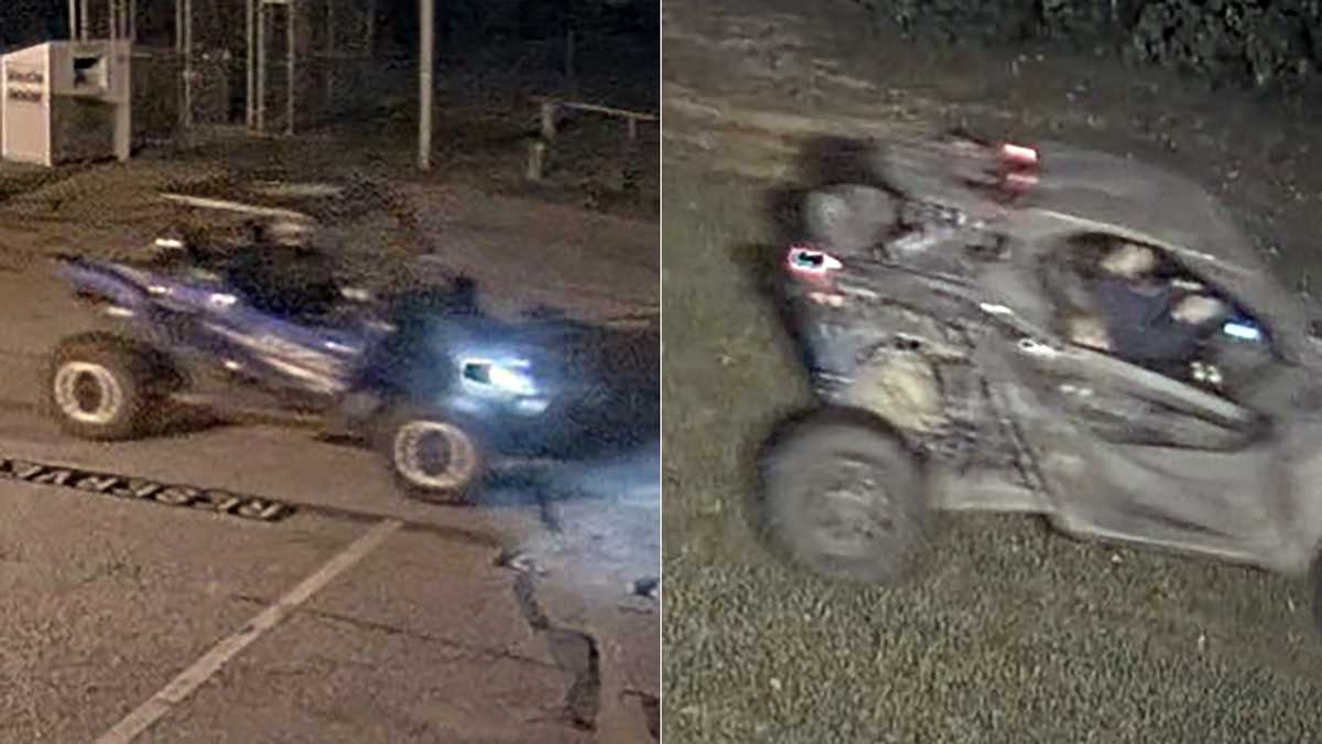 UTV passengers' ID sought in hit-and-run crash with police car
