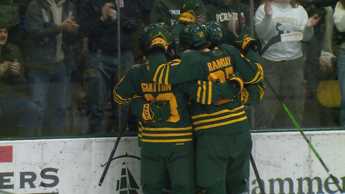 UVM men's hockey wins back-to-back games against Stonehill