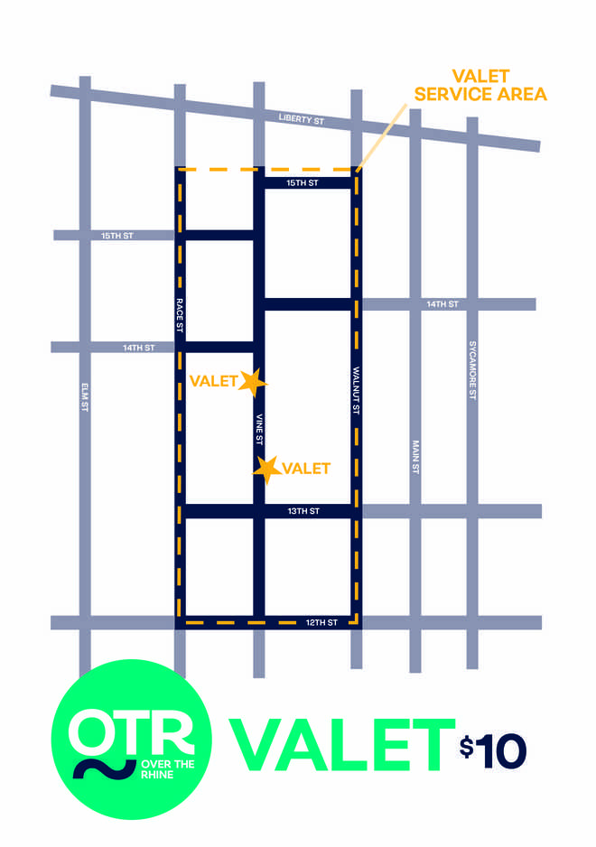 Valet service with on-demand delivery launches in Over-the-Rhine