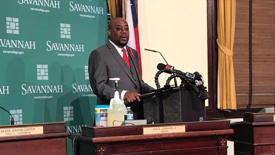 Savannah Mayor Van Johnson gives annual State of the City address.