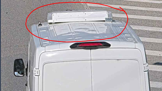 Picture of stolen van released by law enforcement