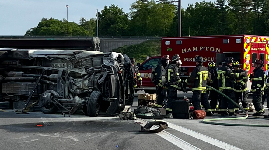 Massachusetts man dies following toll plaza crash in Hampton, NH