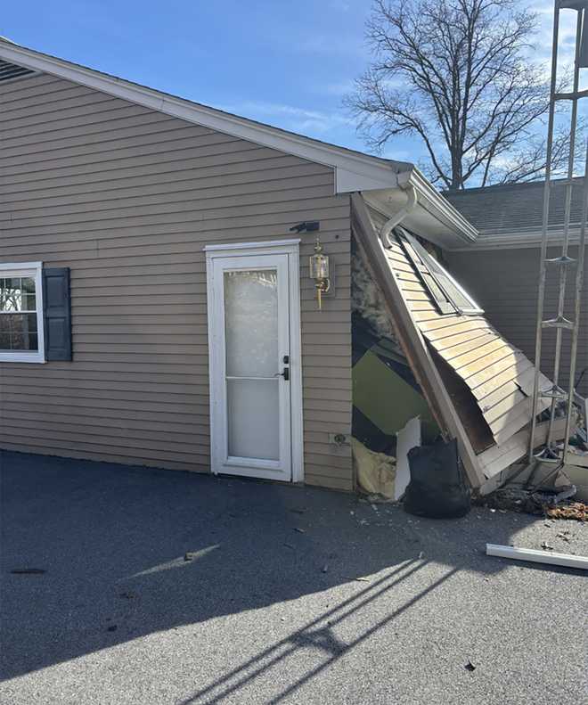 Person trying to move garbage cans drives through back of Lancaster ...