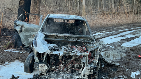 Police investigate vehicle fire in Sheldon, Vermont