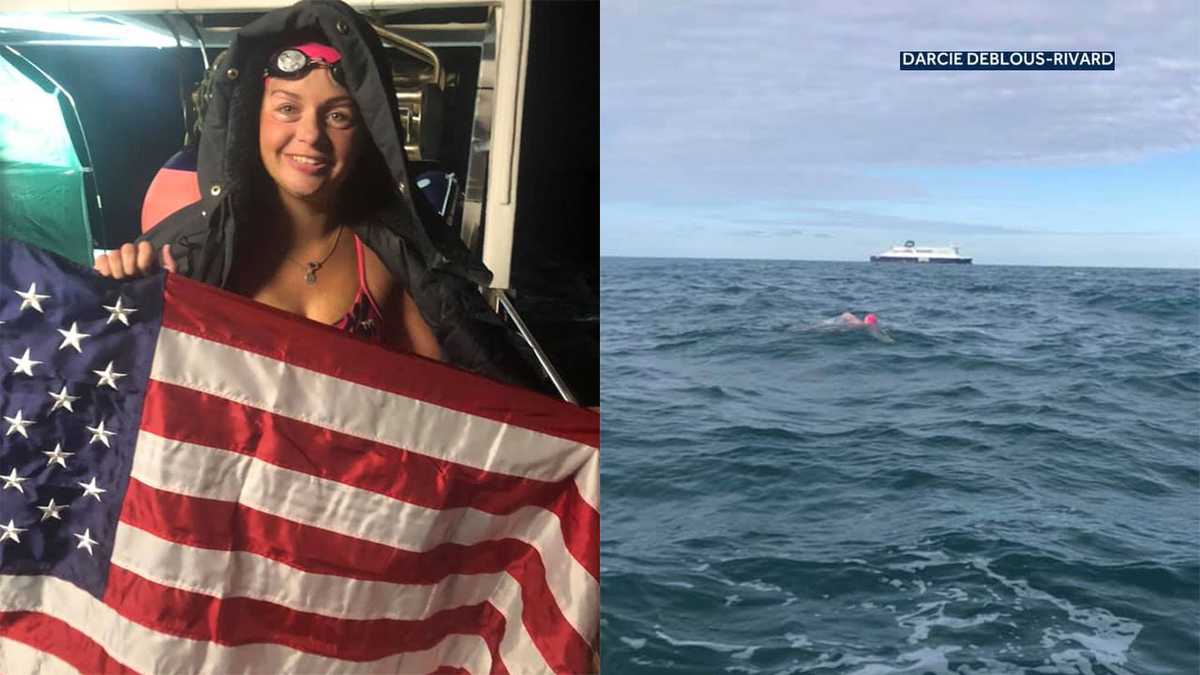 16-year-old girl from New Hampshire swims across English Channel