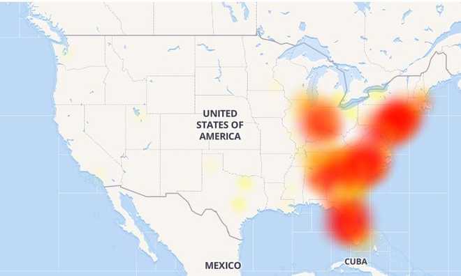 Verizon customers on East Coast experience outage