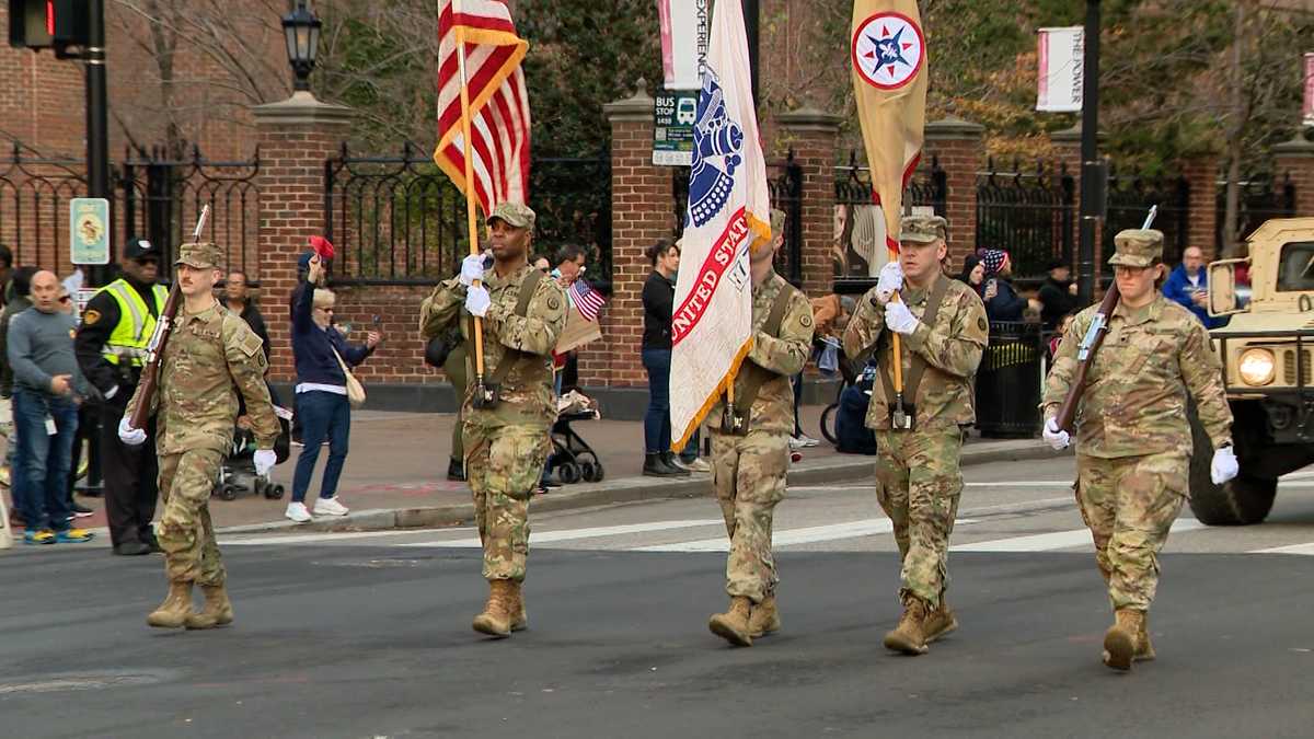 Pittsburgh Veterans Day parade held on Liberty Avenue