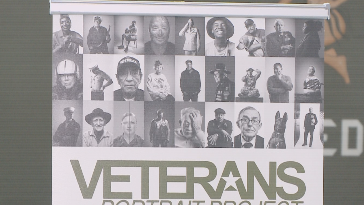 Veterans photographed at WWII museum for nation-wide project
