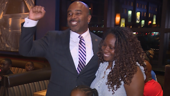 Bobby Powell makes victory speech for Palm Beach Co. Commissioner ...