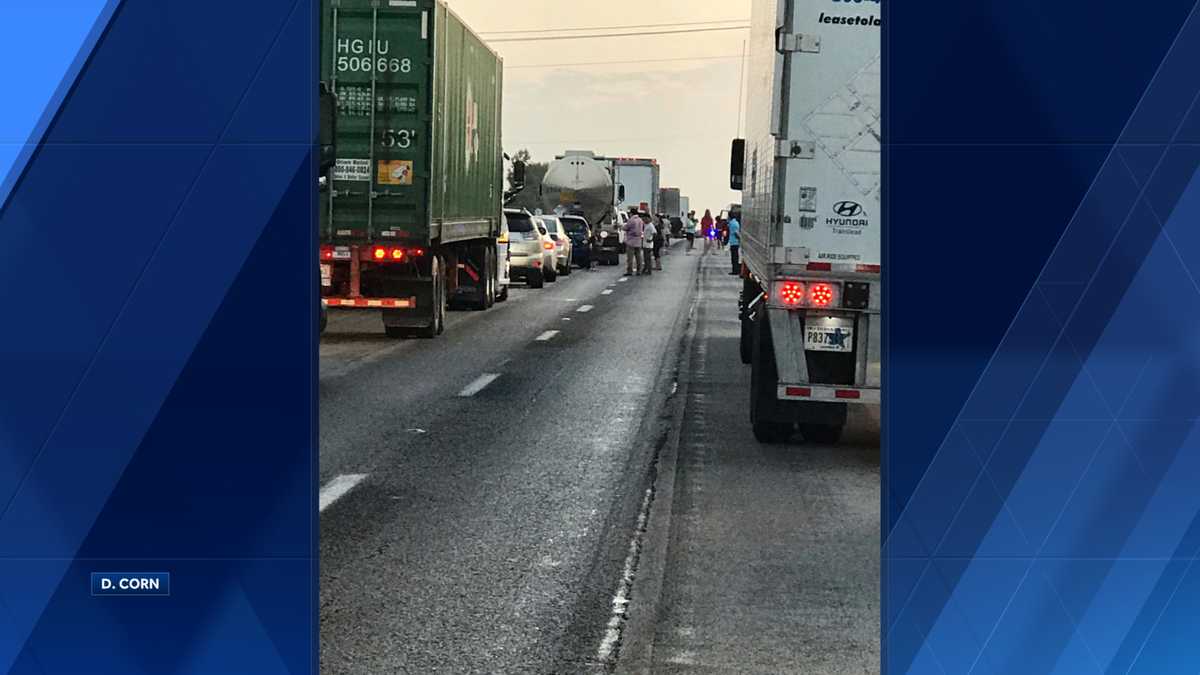 SCHP: 5+ crashes within a mile on I-85 tie up traffic