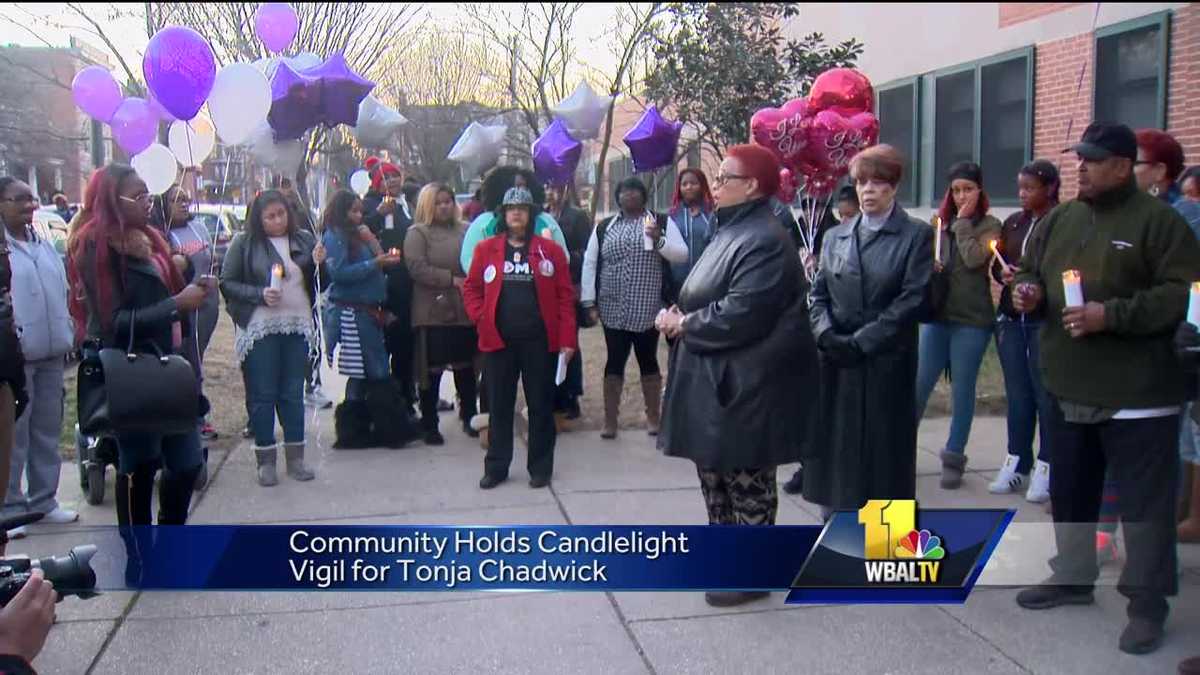 Vigil held in memory of Tonja Chadwick