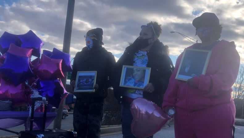 Vigil for woman dead from gunshot wound outside now-condemned Economy Inn
